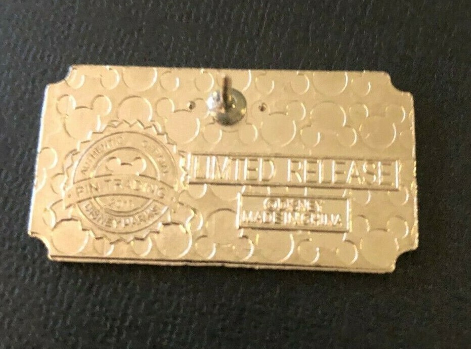 🎫 1971 Jack Skellington Admit One WDW Ticket Pin: NBC LE Disney Ticket ...