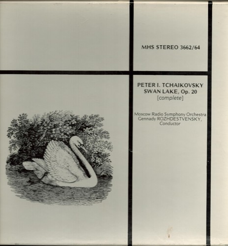 Tchaikovsky-Swan Lake-Gennady Rozhdestvensky/Moscow-MHS 3 LP Box Set ...
