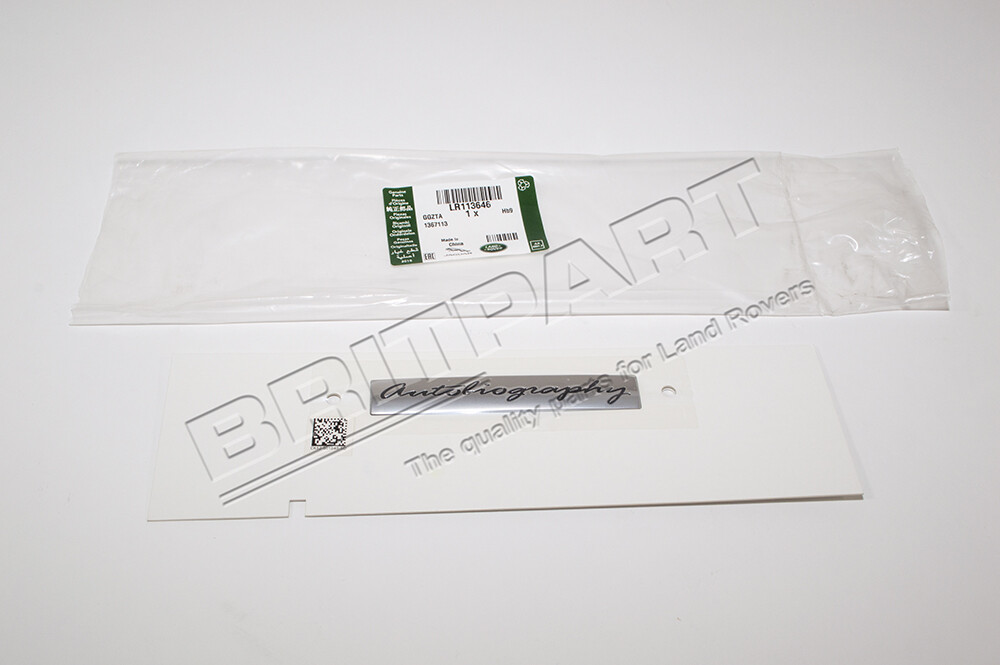 Land Rover Range Rover L405 Autobiography Badge LR113646 Genuine New | eBay