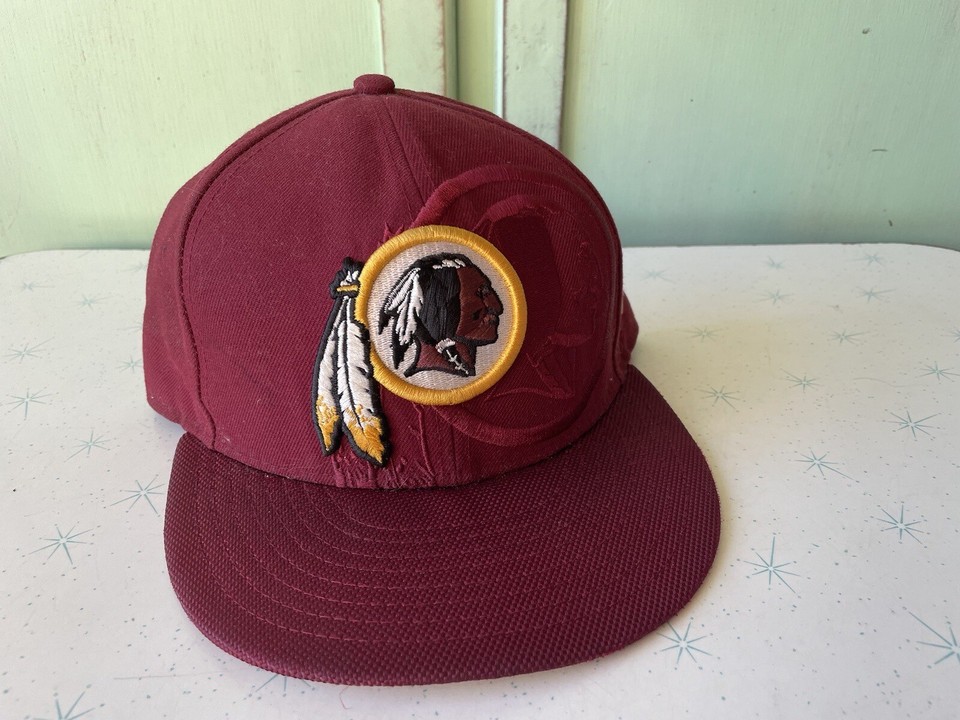 Washington Redskins New Era 59FIFTY Primary Logo Fitted Cap Hat NFL ...