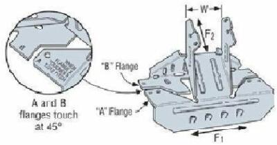 Simpson Strong-Tie VPA4 - 3-1/2-Inch Joist Variable Pitch Connector 25 ...