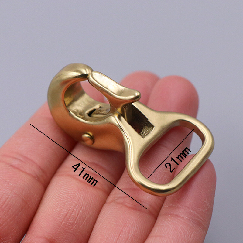 2pcs Solid Brass Snap Hook Clasps Trigger Hook For Bag Wallet Key Chain Use | eBay