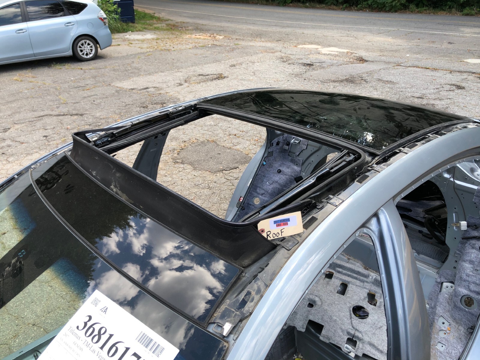 2015-2019 HYUNDAI GENESIS G80 PANORAMIC SUNROOF ROOF BODY PANEL CLIP ...