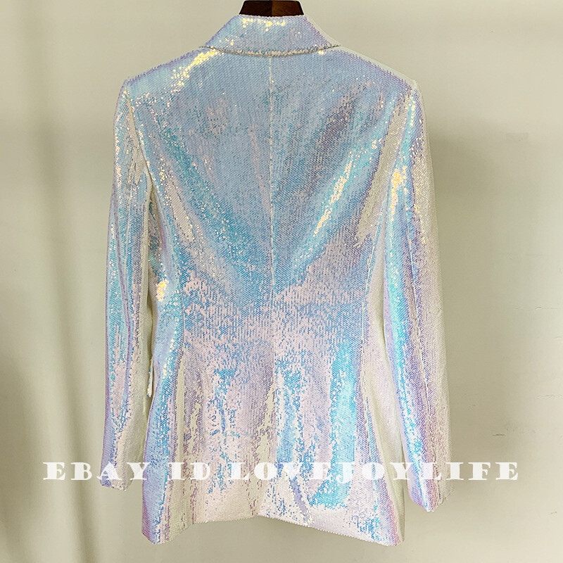 BLING Shining Slim Fit Blazer Set Coat + Shorts Elegant Party Office ...