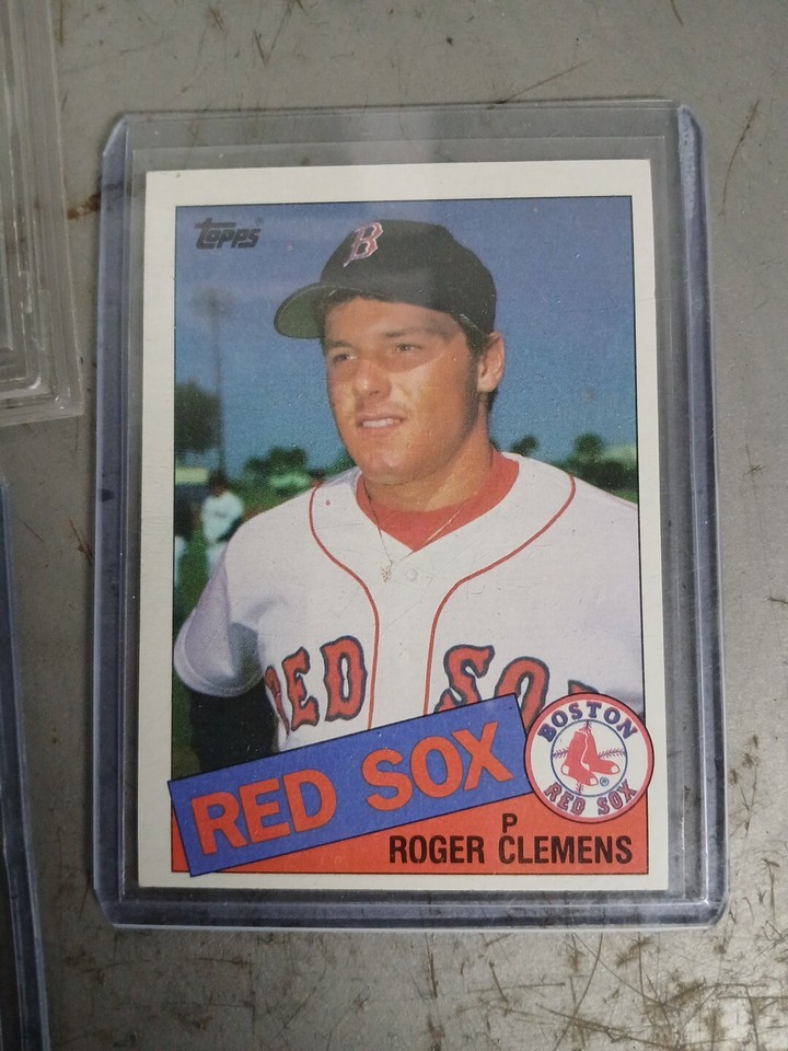 1985 Topps Baseballs Complete Set 1-792 NM Clemens McGwire Puckett RCs ...