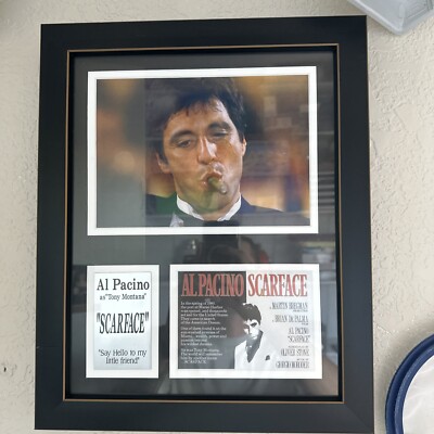 SCARFACE ( MOVIE ) COLLAGE FRAMED PICTURE | eBay