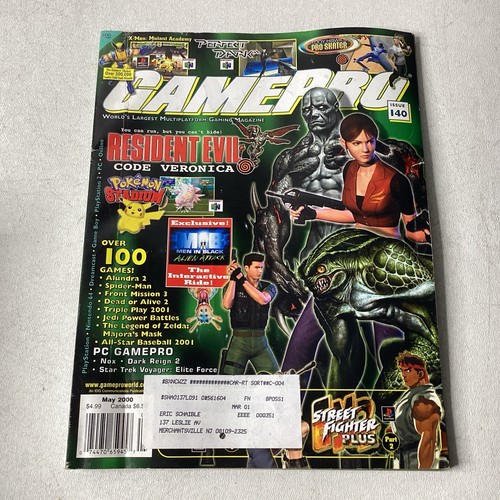 GamePro Magazine Issue #140 May 2000 Resident Evil Code Veronica ...