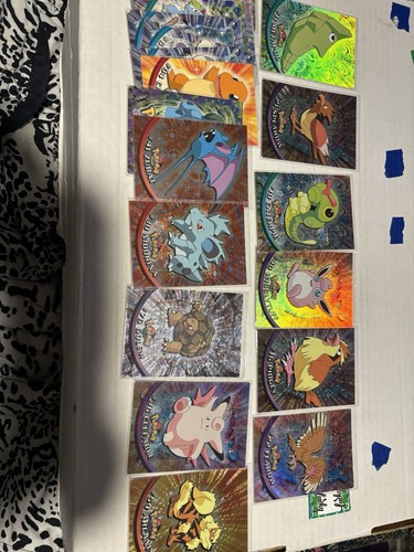 Pokemon TOPPS Tv Animation Series Cards Lot Of 21! 11 Holo | eBay