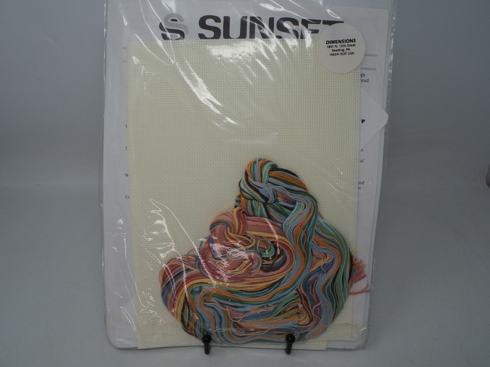 Sunset Counted Cross Stitch Native American Still Life 13601 Lynda Kay ...