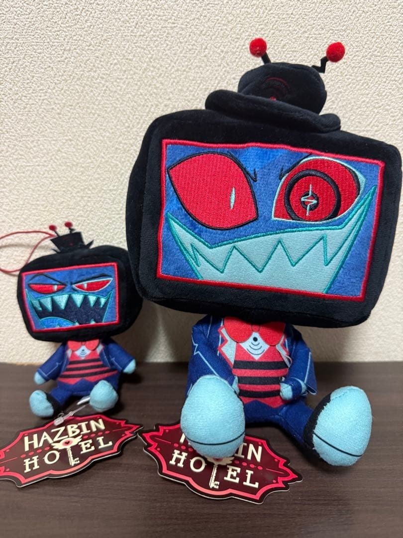 Hazbin Hotel Vox Sitting Plush Doll & Mascot Set of 2 Round One Limited ...