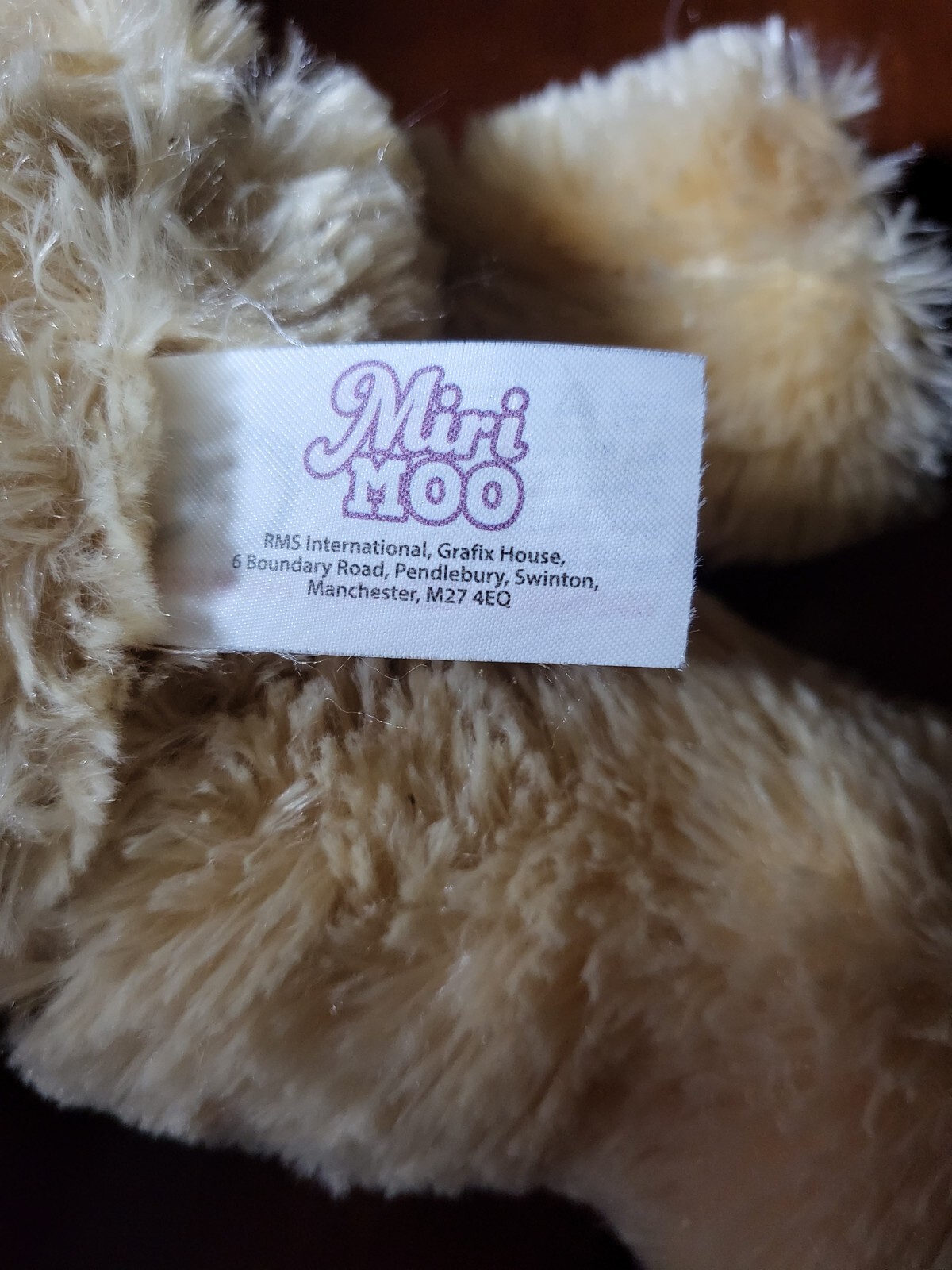 Miri Moo Teddy Bear Soft Plush Toy 30cm | eBay UK