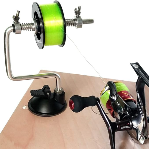 Fishing Line Spooler Reel Winder Spooling Station Tackle Winding System ...