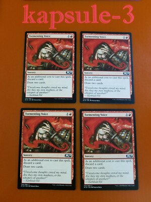 4x Tormenting Voice | M19 Core Set 2019 | MTG Magic Cards | eBay