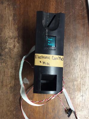 Microcoin Electronic Coin Mech takes multiple coins. 12V not tested | eBay