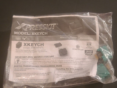 NEW FACTORY SEALED Directed Electronics XPRESSKIT XKEYCH for Chrysler ...