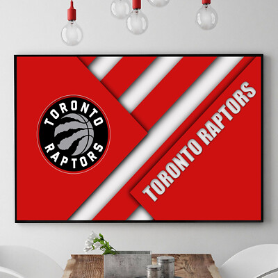 Toronto Raptors Design NBA Basketball Home Decor Wall Art Print Poster ...