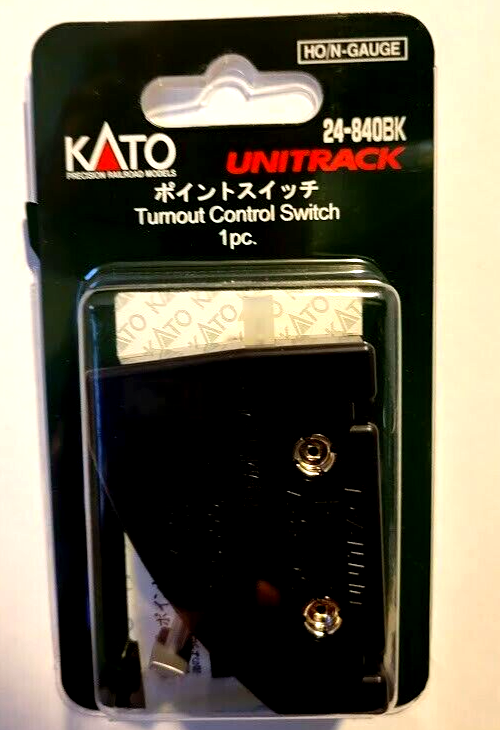 Kato #24-840BK Turnout Control Switch (Black) 1pc for HO or N Scale | eBay