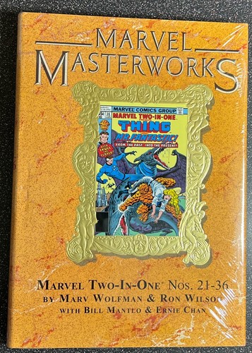 Marvel Masterworks: Marvel Two-in-One #3 (Marvel, 2018) SEALED New HC ...