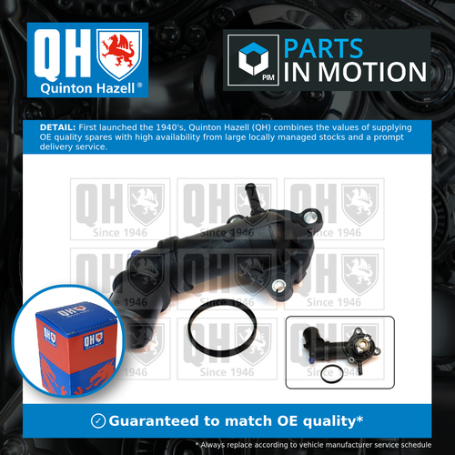 Coolant Thermostat fits OPEL ASTRA J 2.0D 09 to 20 QH 1338027 55573003 ...