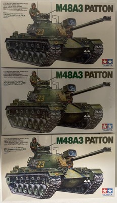 Tamiya 35120 M48A3 Patton 1/35 Scale Model Kit 1:35 Medium Tank No. 120 ...