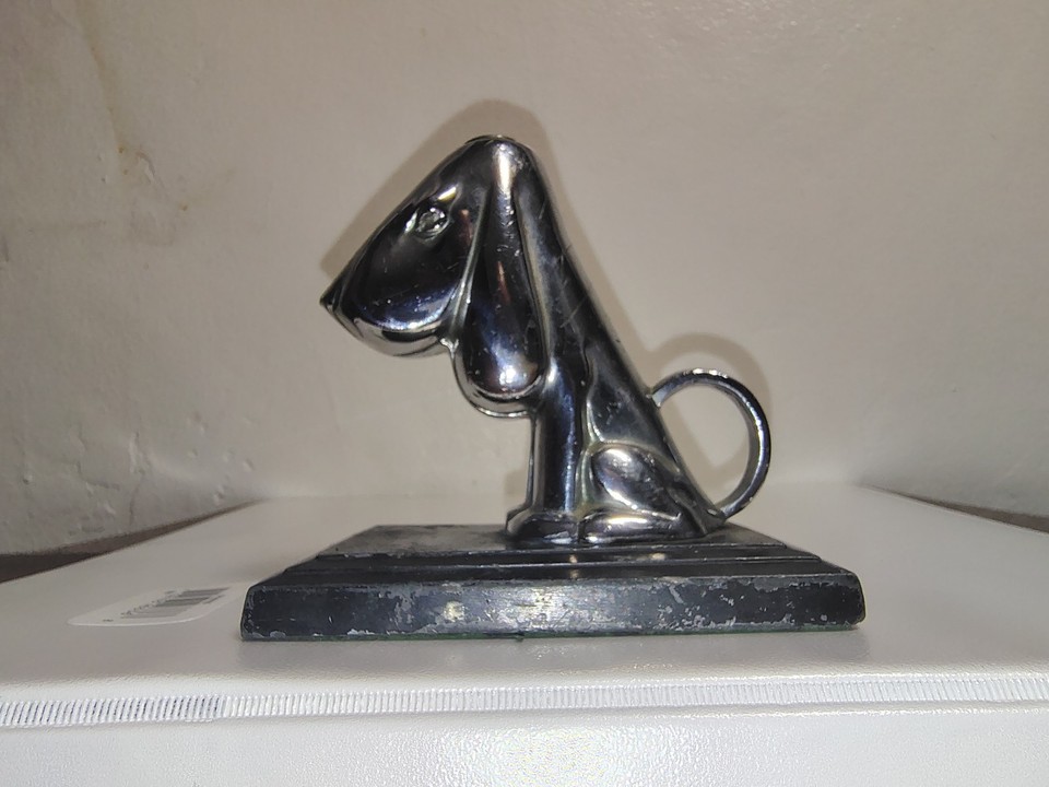 Vintage 1935 Ronson Hound Dog Striker Lighter. Art Metal Works USA | eBay