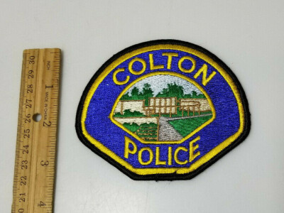 Police Security Patch Colton Police | eBay
