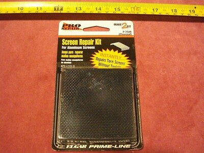 (0809.) Screen Repair Kit for Black Aluminum Screens | eBay