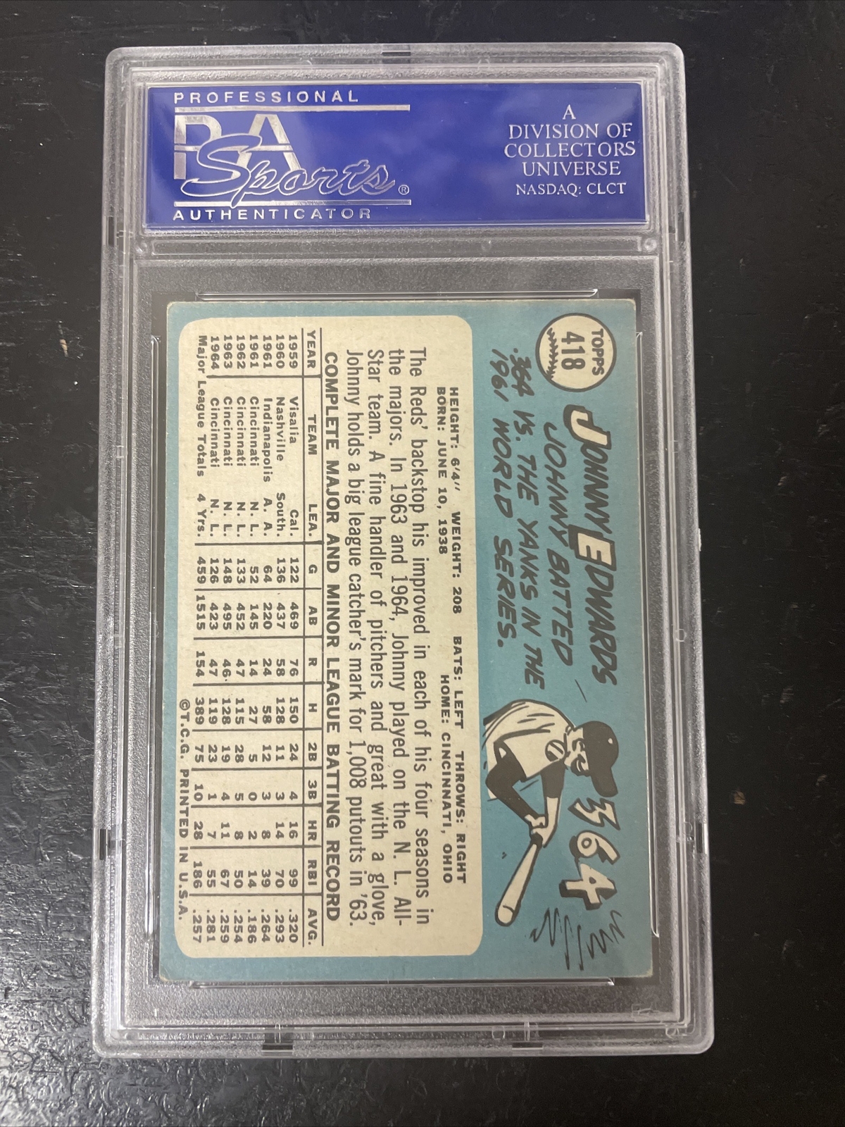 1965 Topps - #418 Johnny Edwards for sale online | eBay