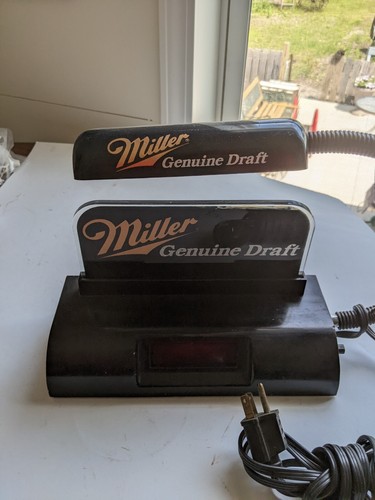 Miller Genuine Draft Cash Register Lamp with Digital Clock WORKS * | eBay