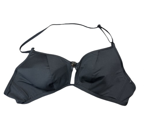 FREYA Black Coco Wave Soft Triangle Bikini Swim Top, US 32H, UK 32FF ...
