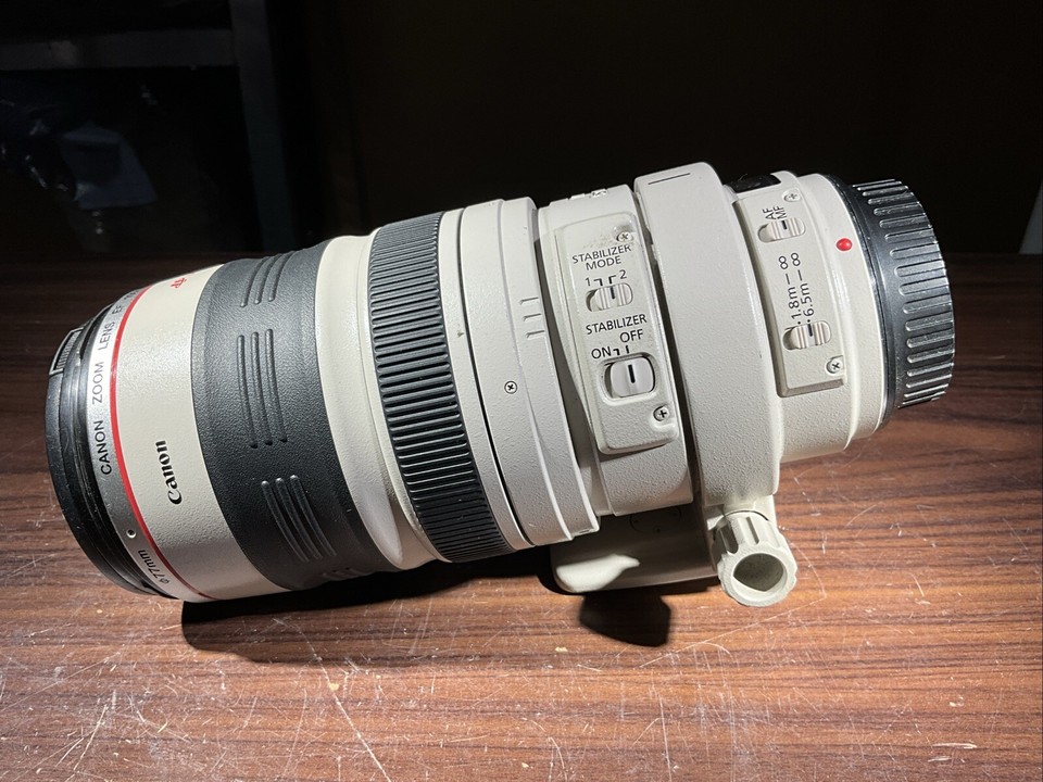 Canon Zoom Lens EF 100-400mm 1:4.5-5.6 L IS Ultrasonic Image Stabilizer ...