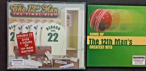 2 AUDIO CD'S: THE 12TH MAN: GREATEST HITS & THE FINAL DIG?~ VGC | eBay ...