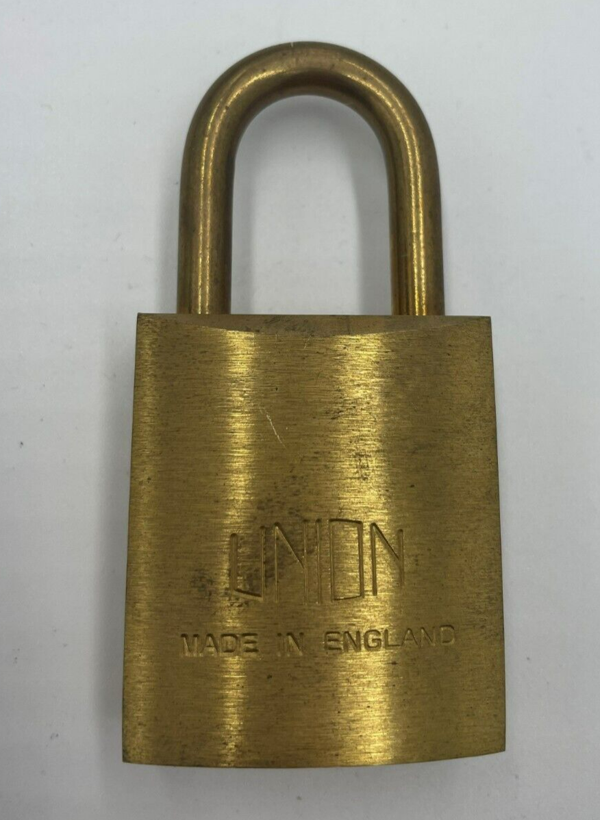 Union 3102 Padlock Manganese Bronze Shackle 40mm | eBay UK