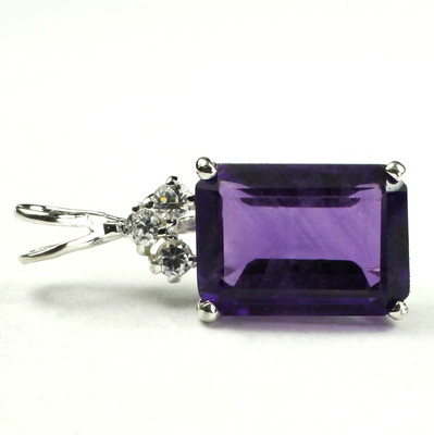Amethyst, Sterling Silver Pendant, SP042 | eBay