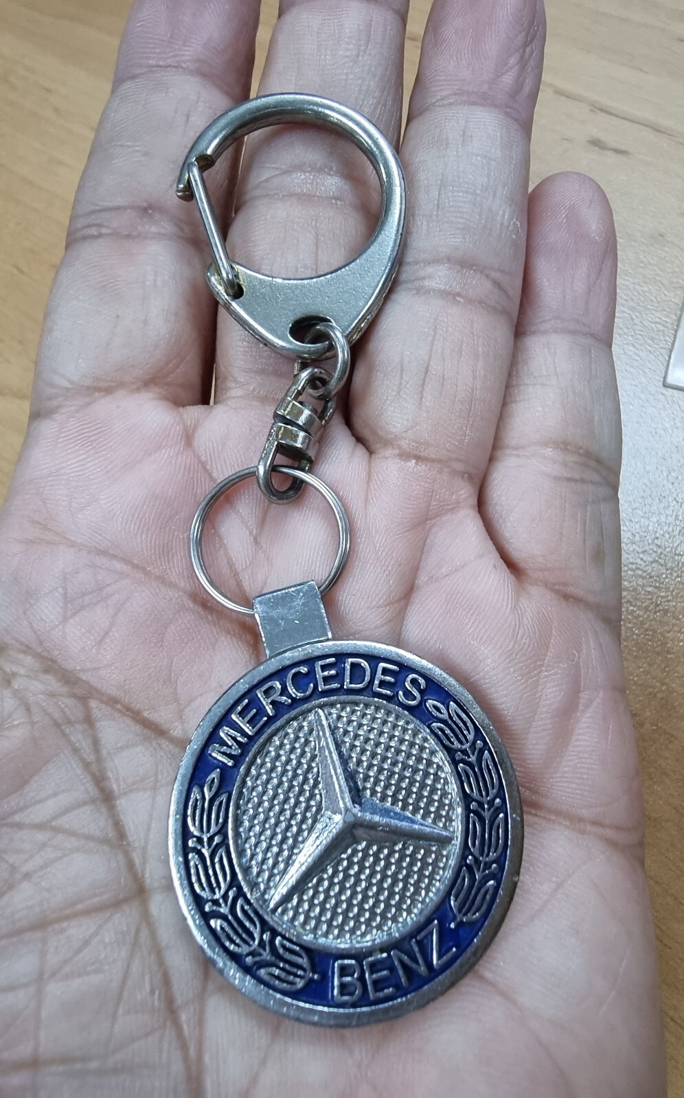Rare Vintage Mercedes BENZ Key Chain 2 side | eBay