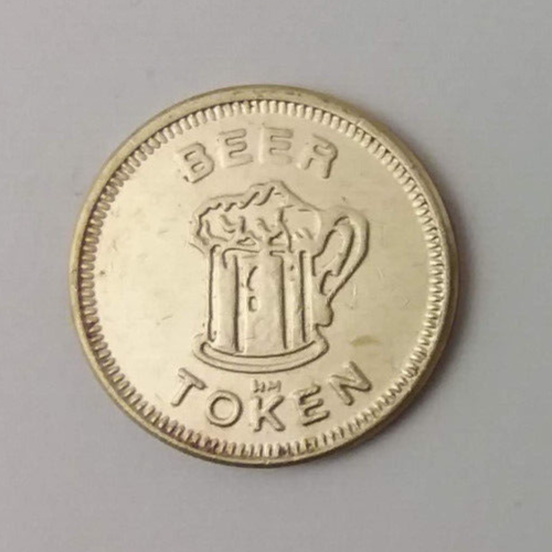 Beer Token No Cash Value Trade Token 24mm | eBay