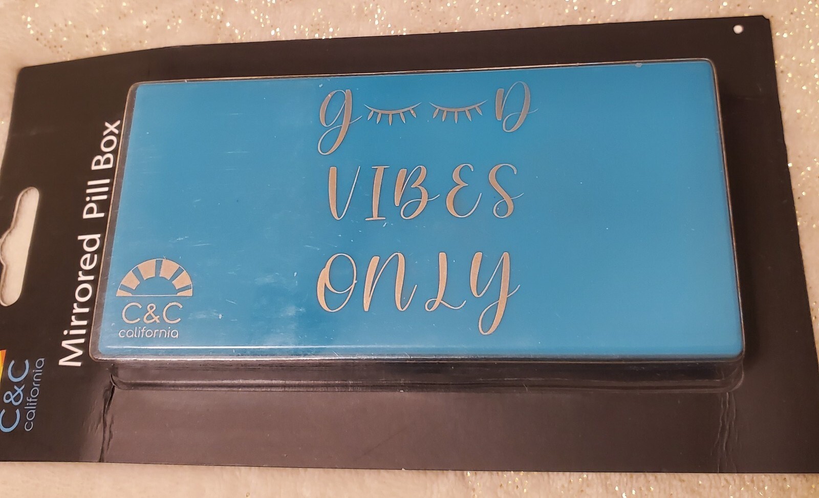 Pill box/ mirror engraved funny sayings new in gift box free shippings ...