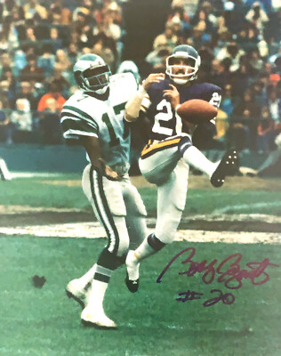 BOBBY BRYANT Minnesota Vikings Great Signed 8x10 #4 W/COA | eBay