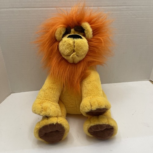 Giggle Scape Lion Plush Yellow Orange 13” Stuffed Animal Soft Toy ...