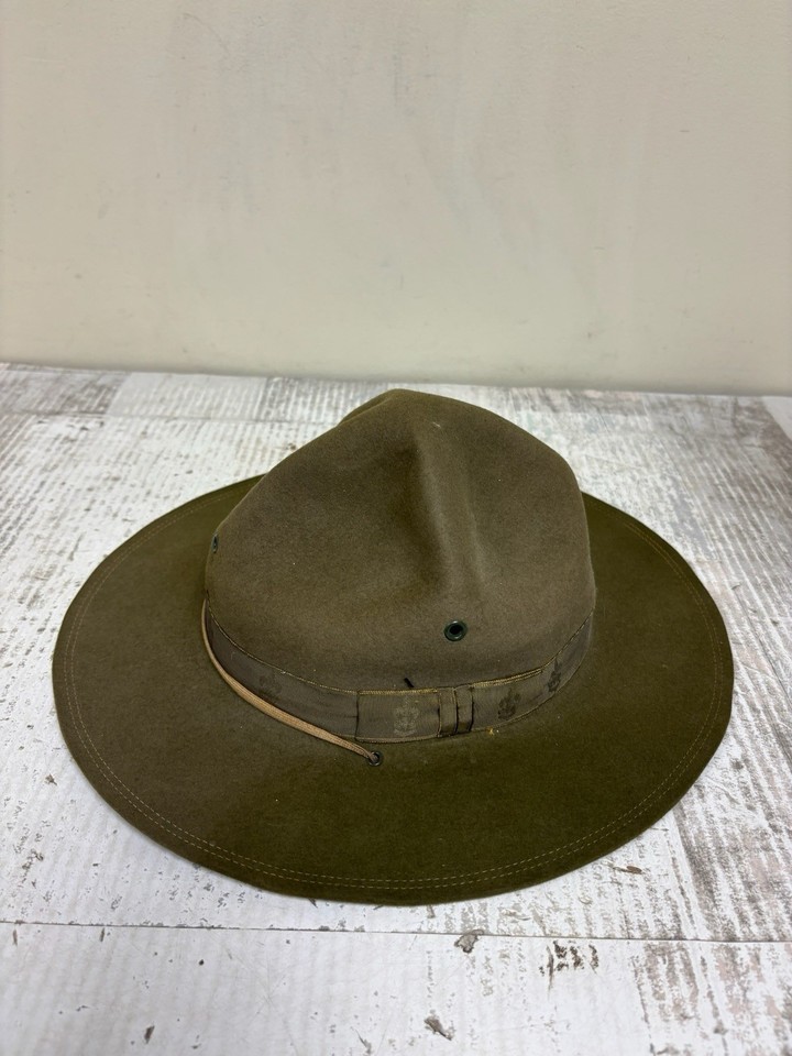 Scout Master Hat Vintage Boy Scouts of America Official Campaign BSA ...