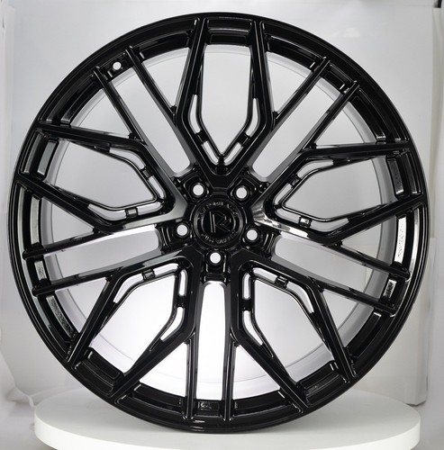 4 GWG Forged RF1 20 inch STAGG Gloss Black Rims fits FORD MUSTANG BOSS ...