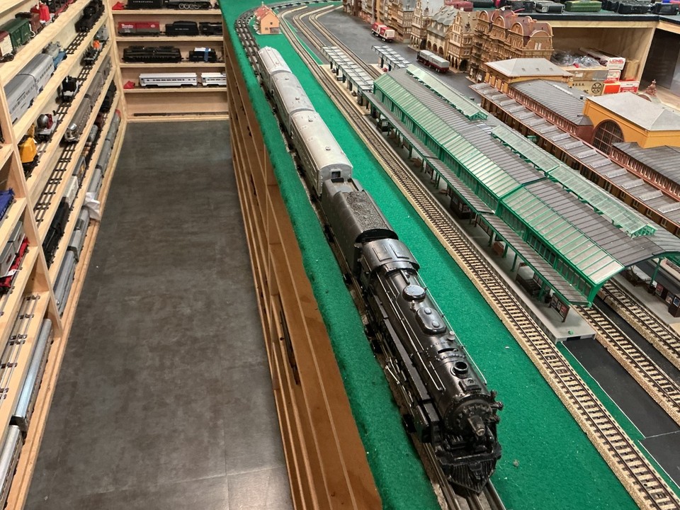 Lionel Steam Engine SET 1502WS 2055 Loco / 3 Passenger Cars O Gauge ...