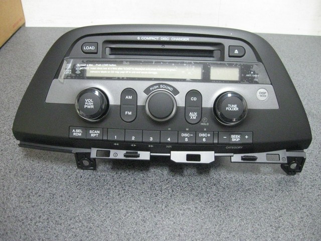 HONDA TUNER ASSEMBLY AM/FM W/6CD (P/N 39100-SHJ-A41RM) ODYSSEY 08 for ...