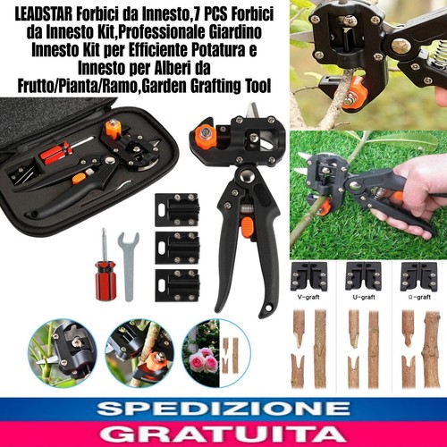 Kit professionale Cesoie Forbice per Innesti e Potatura x alberi da ...