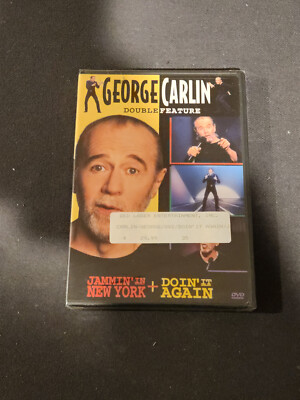George Carlin: Jammin in New York + Doin' it Again (DVD) Brand New ...