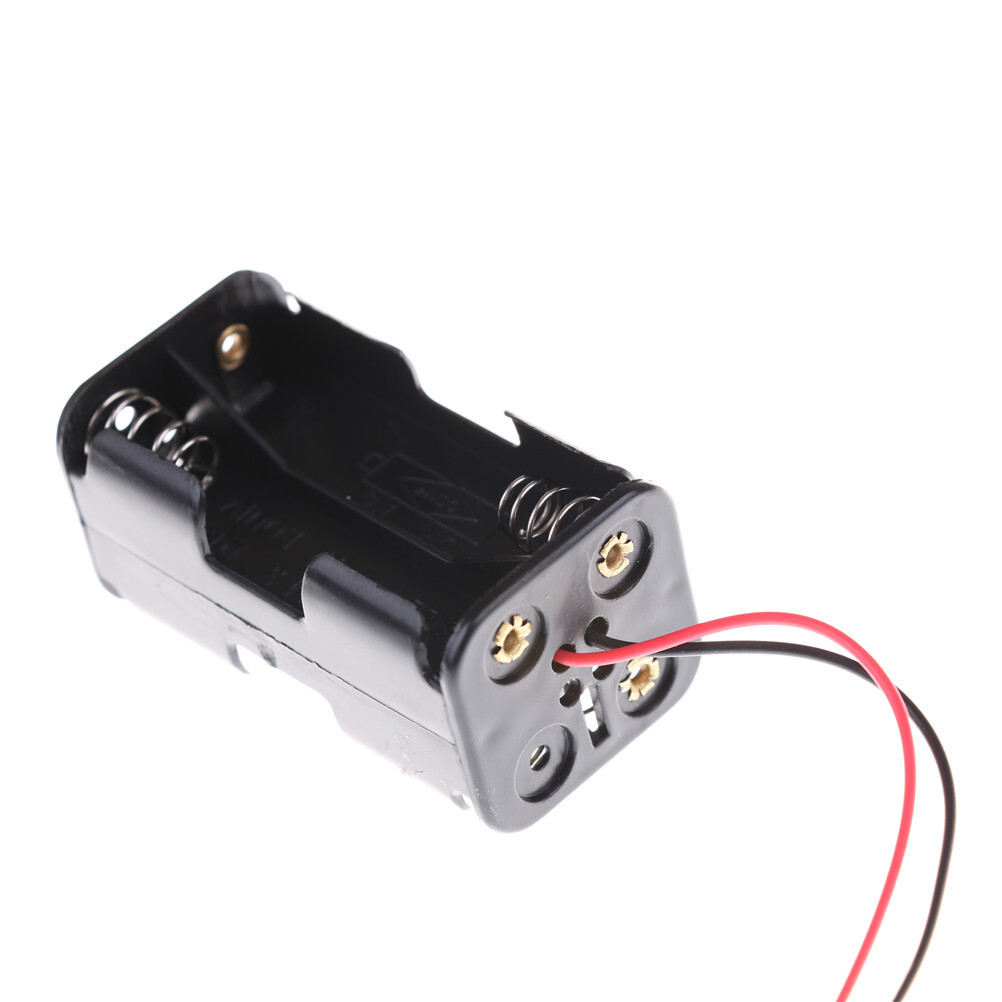 Battery Case Box 4 x AA Battery Insert Compartment for 1/8 1/10 1/16 RC ...