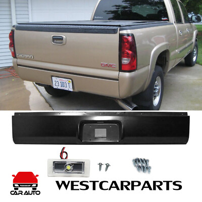 Roll Pan Bumper Steel Roll Pan Rear Bumper With License Plate Light ...