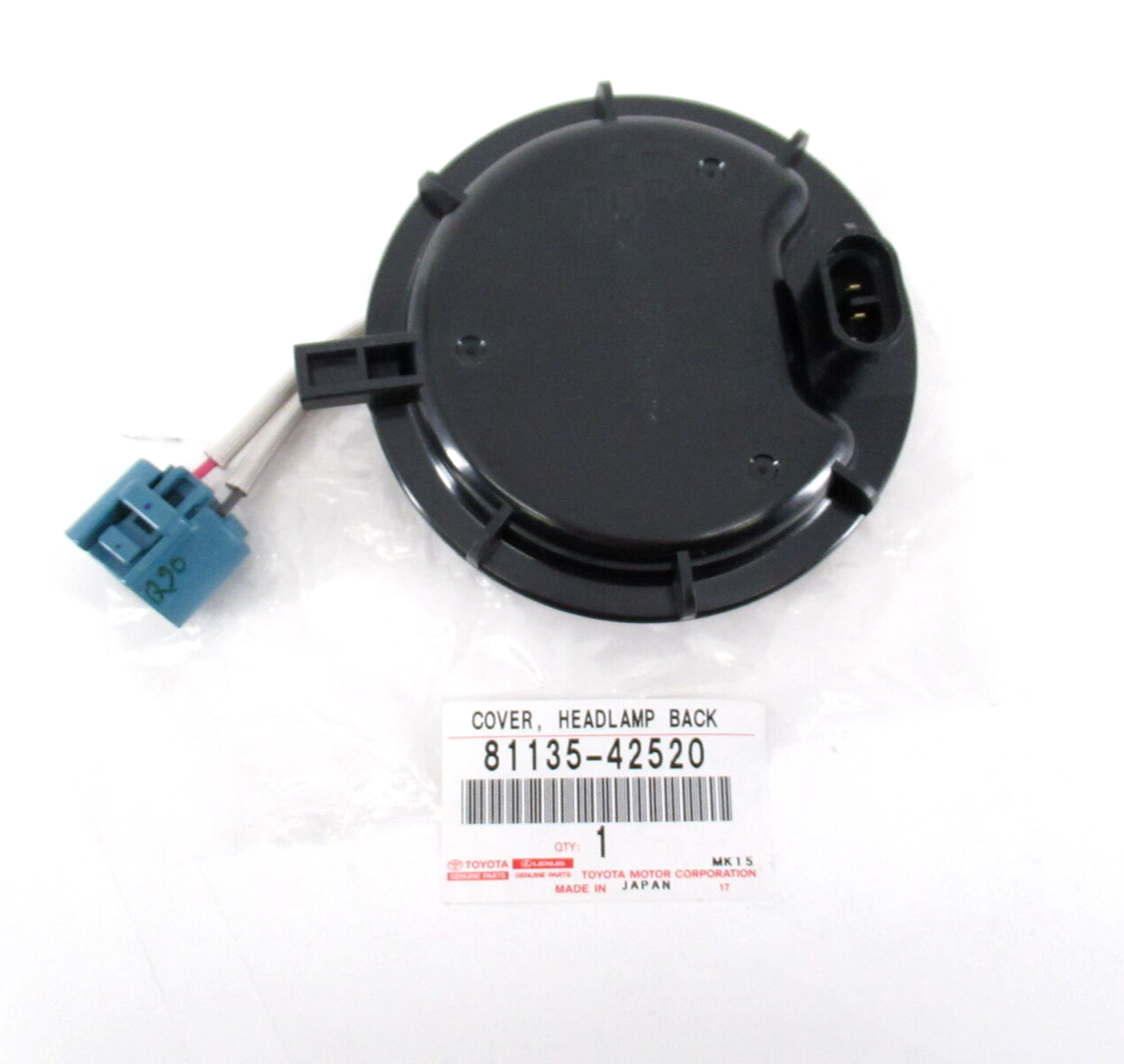 Genuine OEM Toyota 81135-42520 Headlamp Back Cover No.1 2013-2015 RAV4 ...