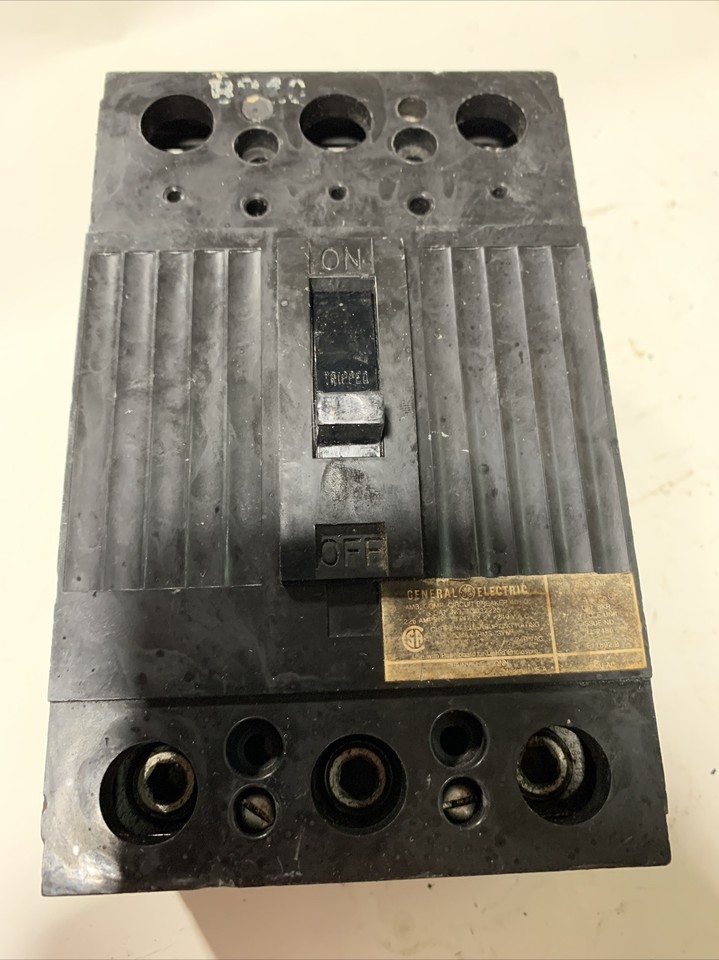 GE TQD CIRCUIT BREAKER TQD32225 225AMP 240VOLT 3POLE | eBay