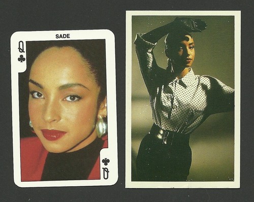 SADE Pop Music Artist Singer Fab Card Collection | eBay